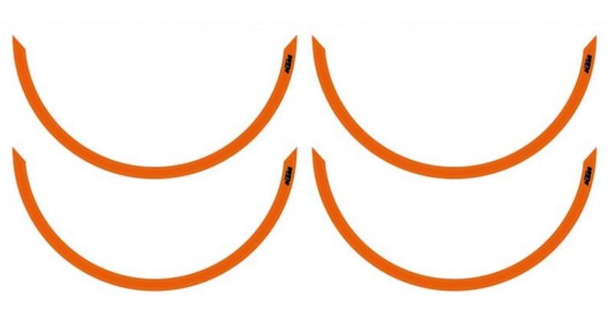 KTM Wheel Rim Sticker Kit Adventure 2013-2024 - KTM Twins