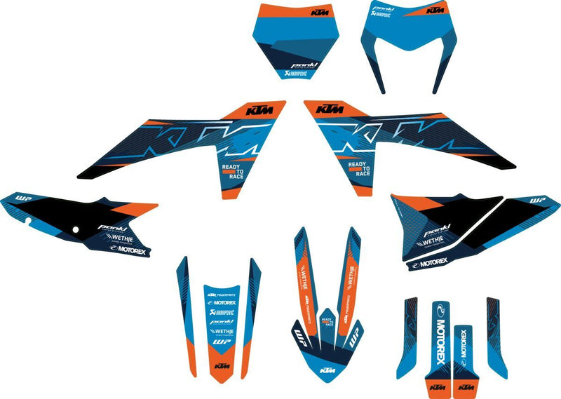KTM Style Graphics Kit MX/Enduro 2023-2025 - KTM Twins